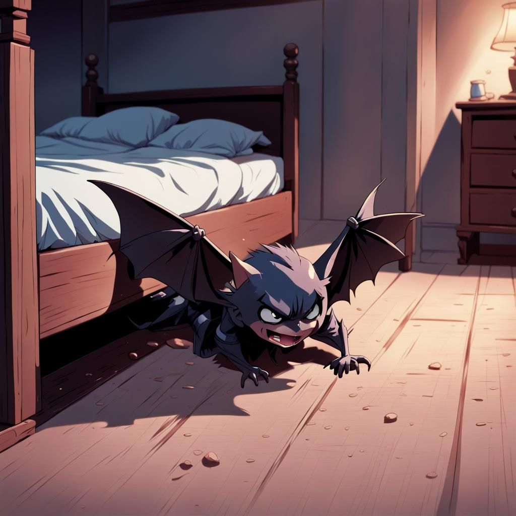 bad bat - AI Generated Artwork - NightCafe Creator