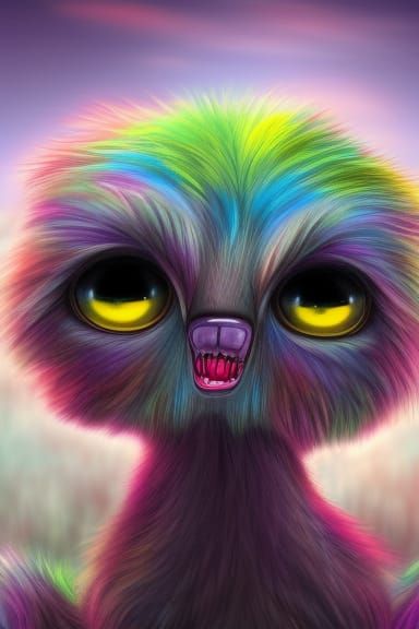 Cuddle Monster - AI Generated Artwork - NightCafe Creator