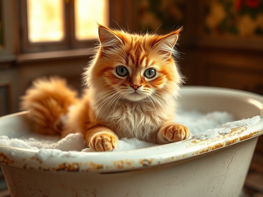 Ragdoll, Bath, Soap Suds - Ragdoll, Bath, Soap Suds