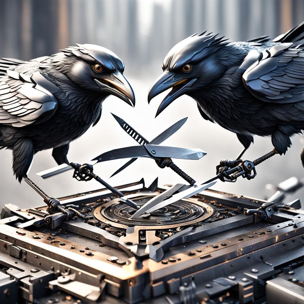 Collective Nouns - A Murder of Crows - AI Generated Artwork - NightCafe ...