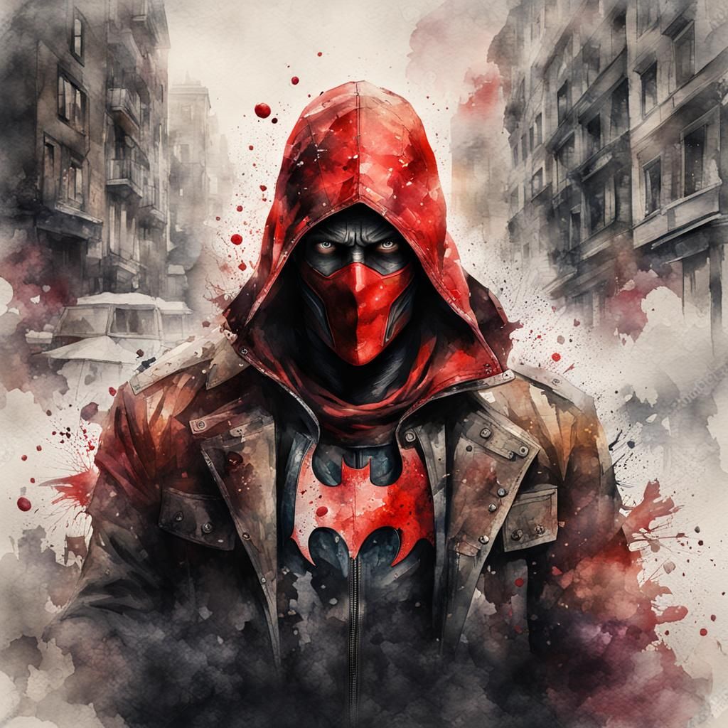Batman deadpool mashup - AI Generated Artwork - NightCafe Creator