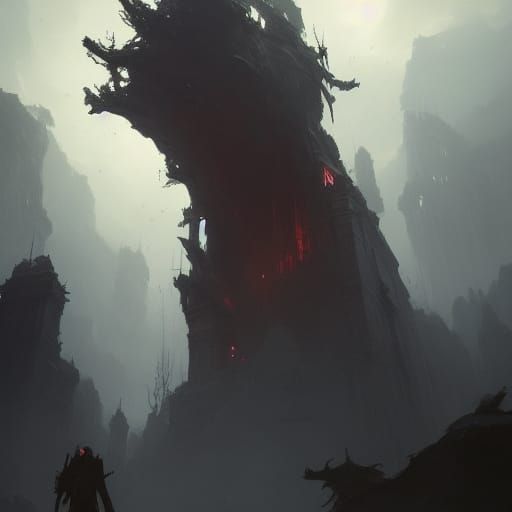 Dark castle - AI Generated Artwork - NightCafe Creator