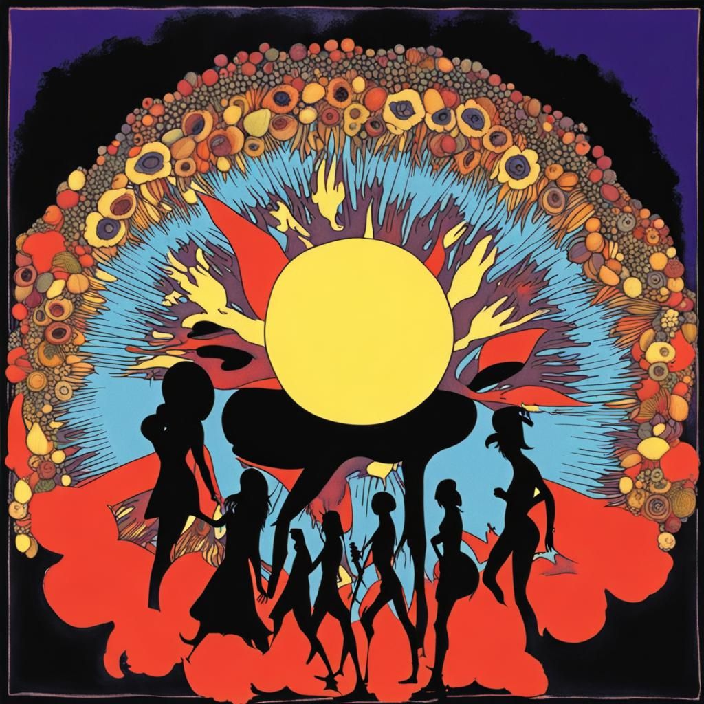 Hope Springs Psychedelic - AI Generated Artwork - NightCafe Creator