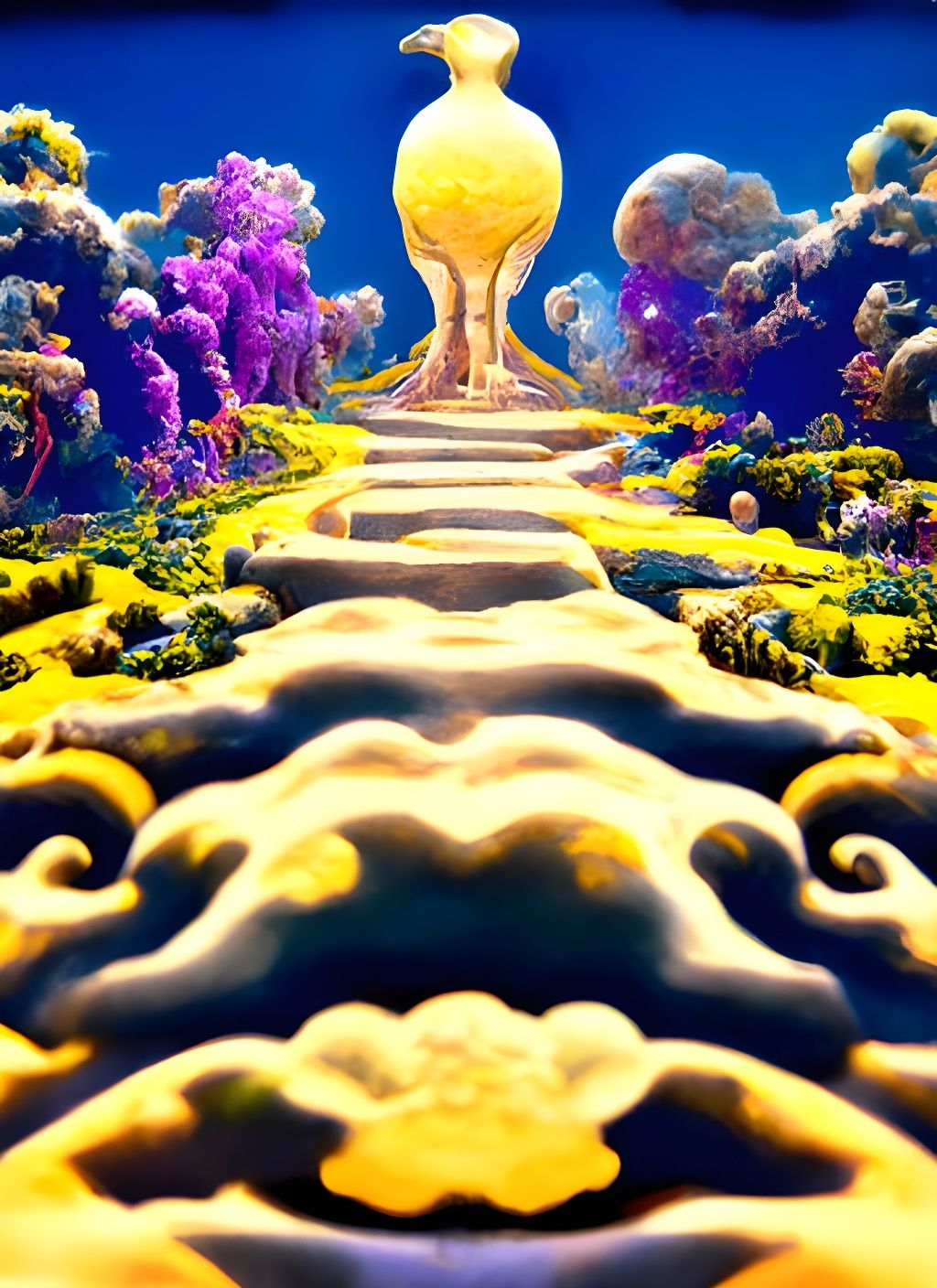 Going on a visionary journey of the mind and soul down the winding ...