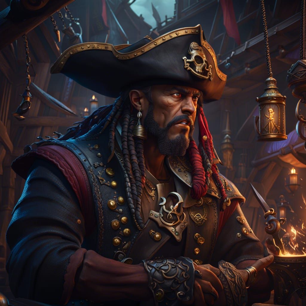 Pirate - AI Generated Artwork - NightCafe Creator