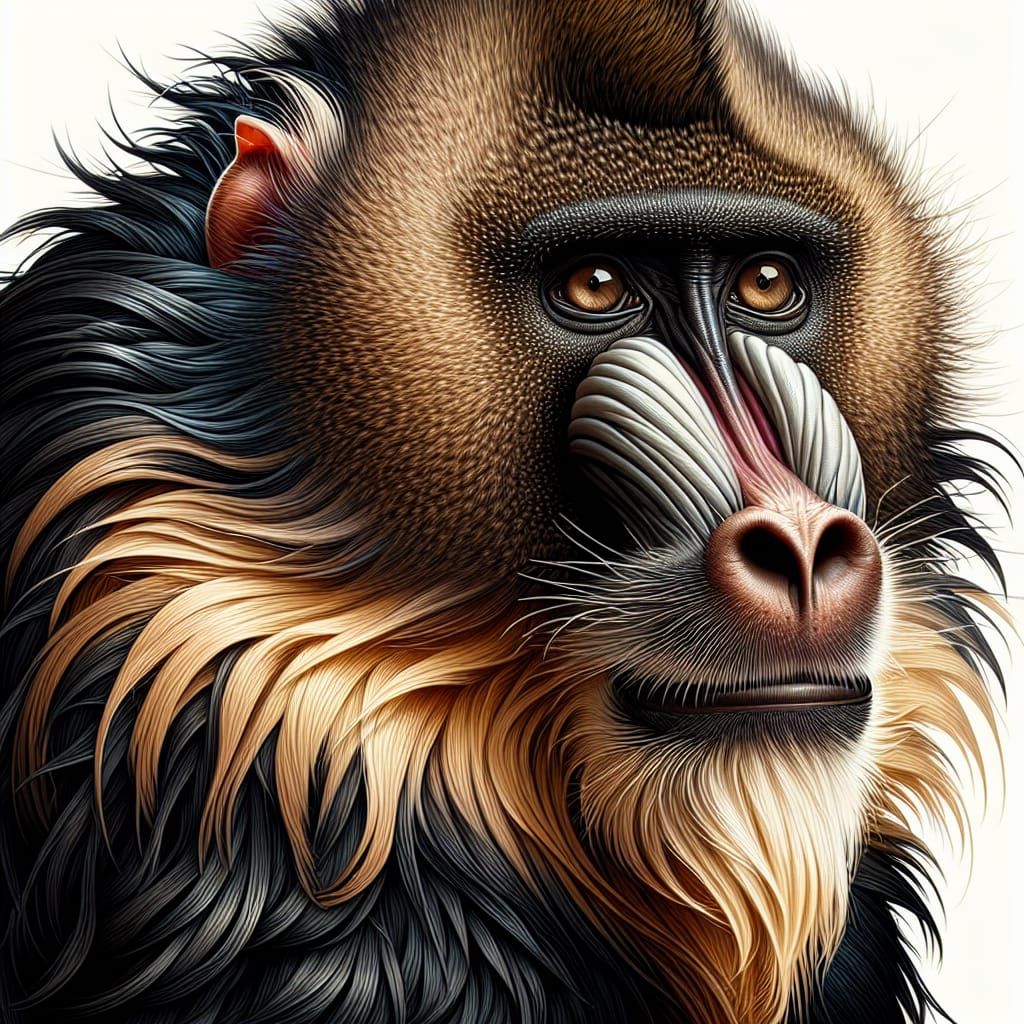 Mandrill - AI Generated Artwork - NightCafe Creator