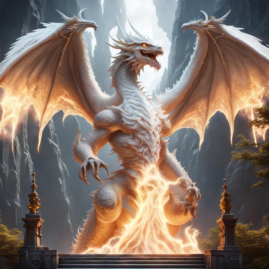 Dragon Reborn - Ethereal Dragon God Ascends to Holy Power