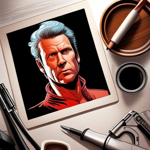 Mel Gibson as Flash Gordon - AI Generated Artwork - NightCafe Creator