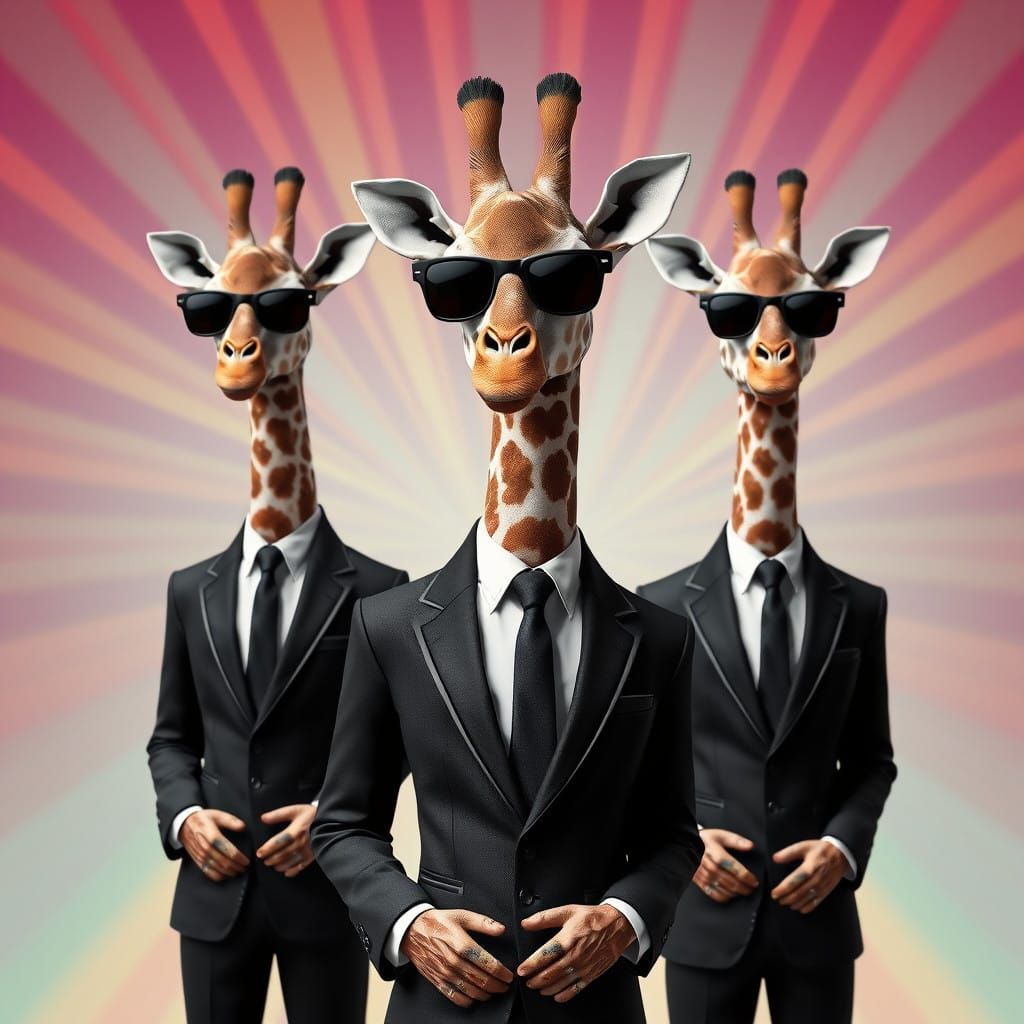 GIB - Giraffes in Sophisticated Black Tuxedos, Marvel Univer...