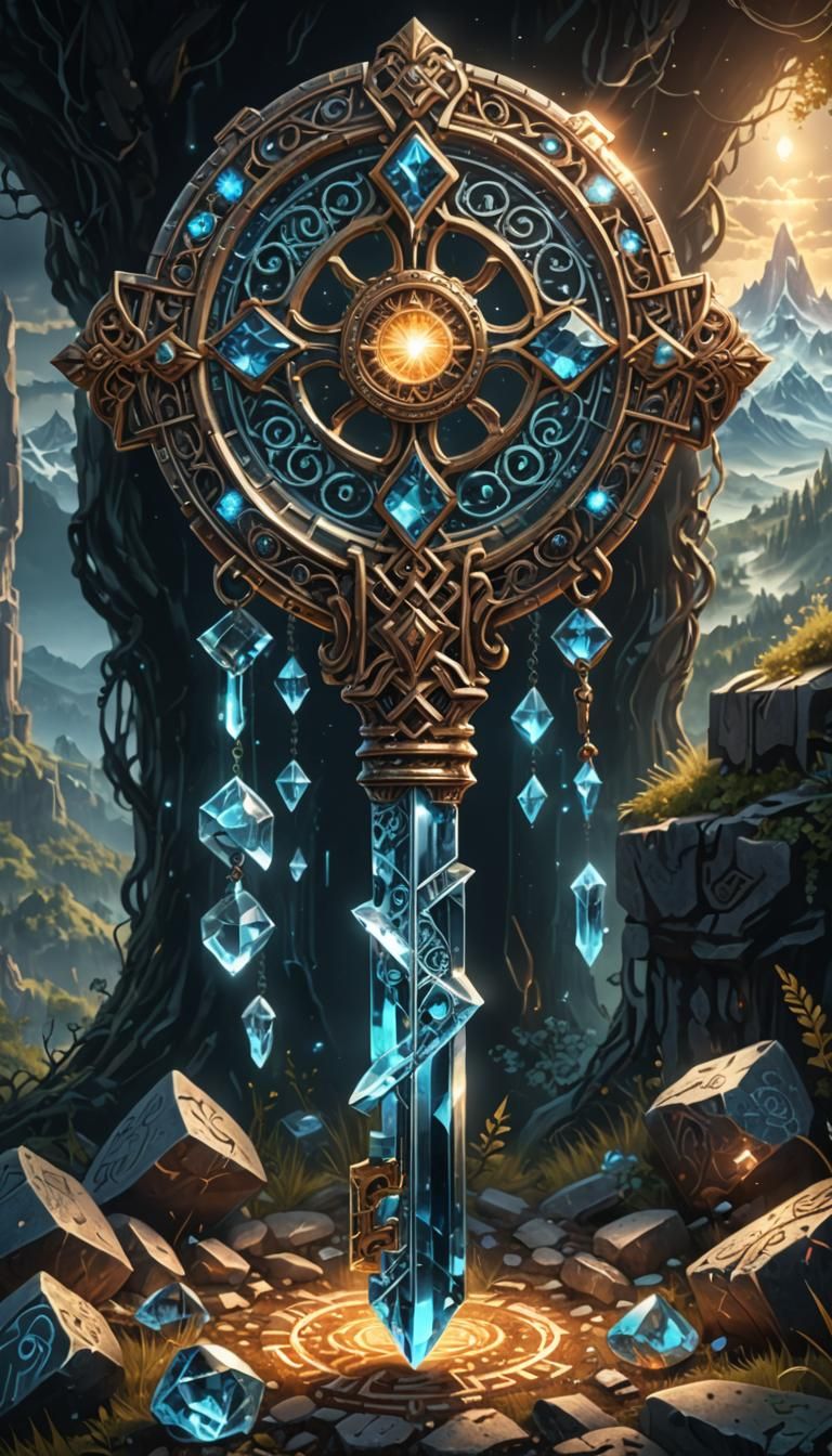 Ancient Key - AI Generated Artwork - NightCafe Creator