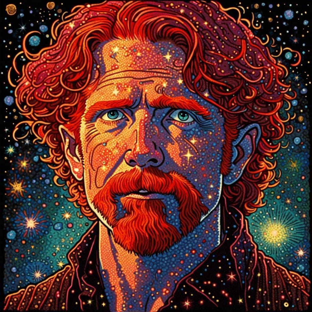 multi-hued red hair - AI Generated Artwork - NightCafe Creator