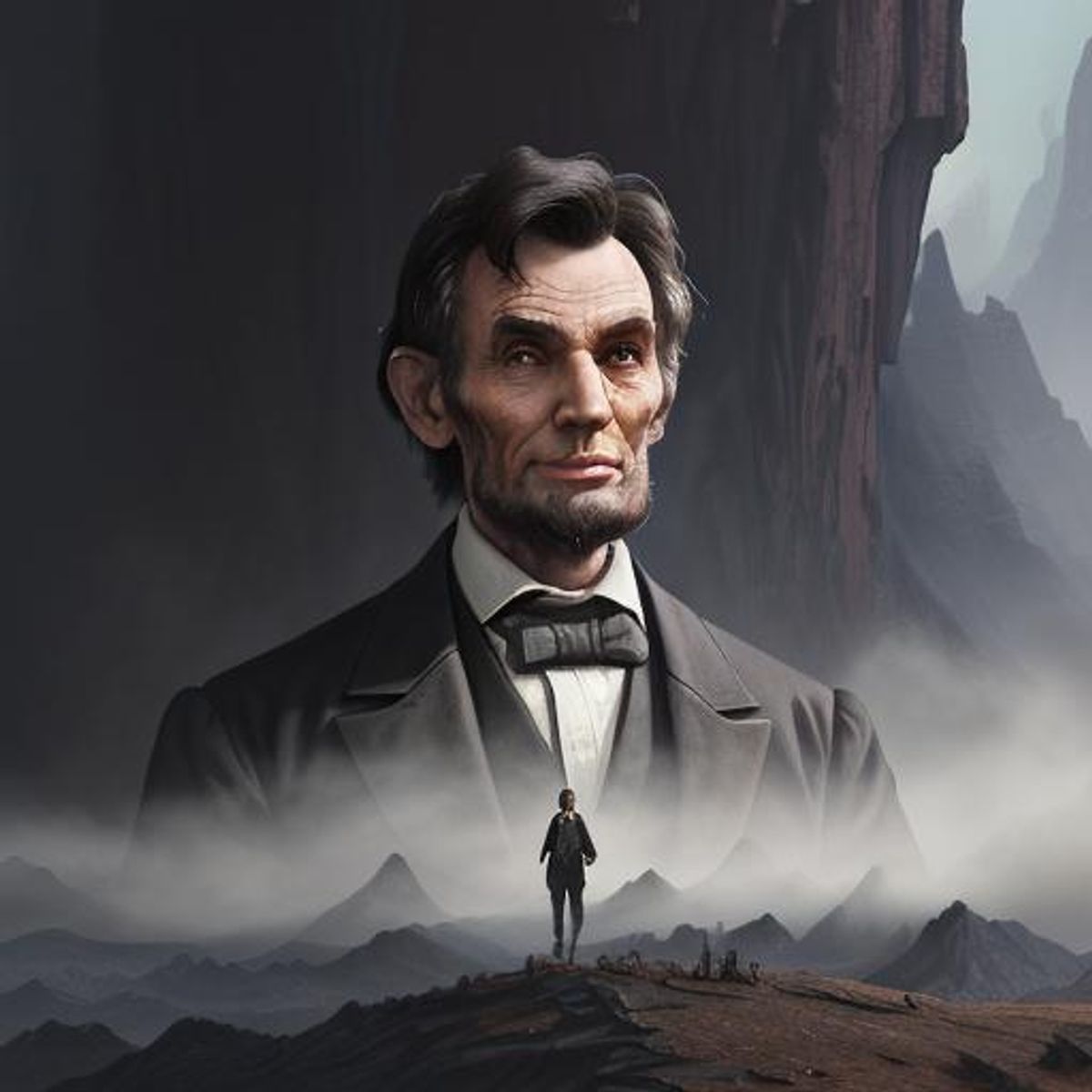 Abraham lincoln - AI Generated Artwork - NightCafe Creator