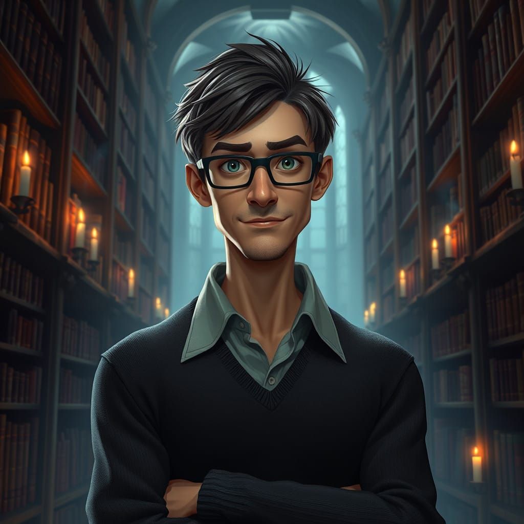 Professor Julian Carver - Enigmatic Professor in a Mystical ...