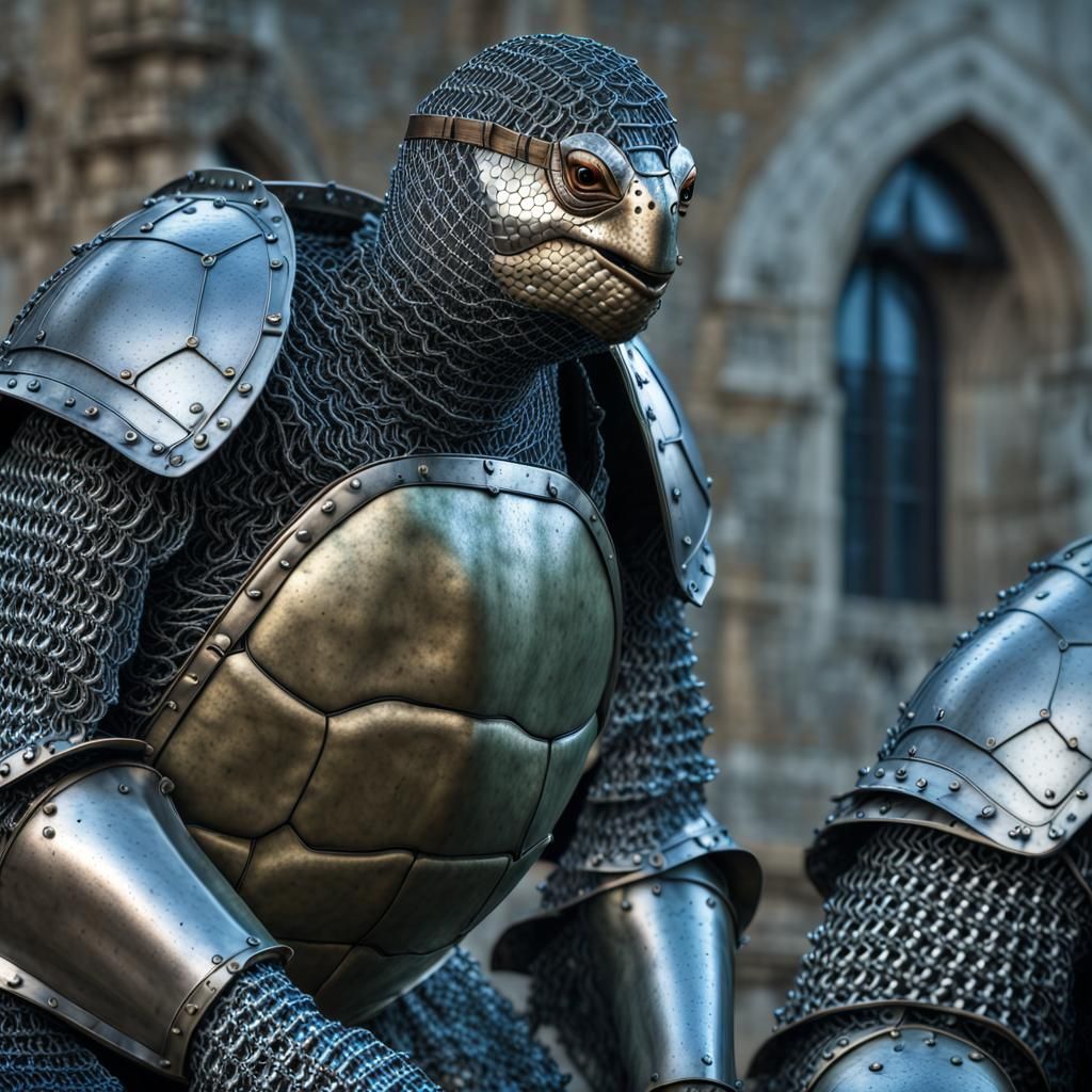 Knights of the half shell IV - AI Generated Artwork - NightCafe Creator