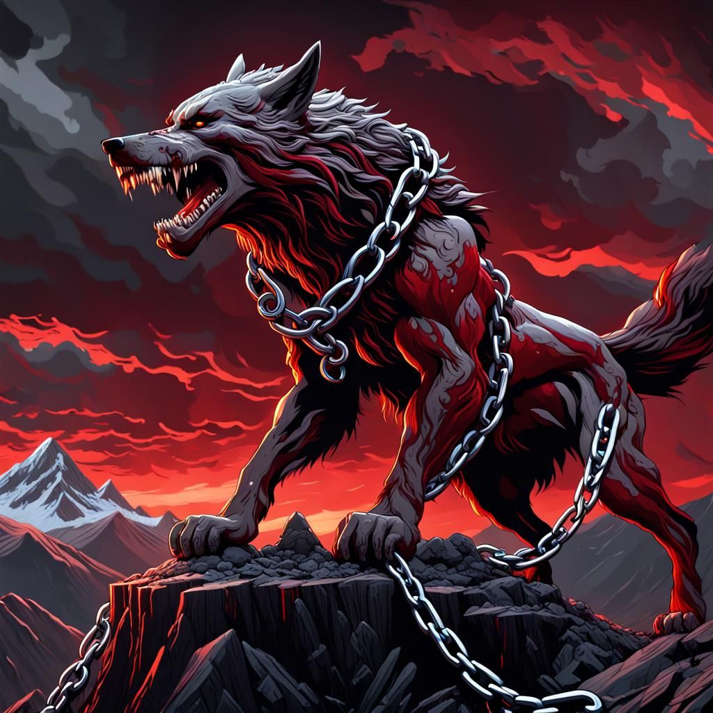 Fenrir - AI Generated Artwork - NightCafe Creator