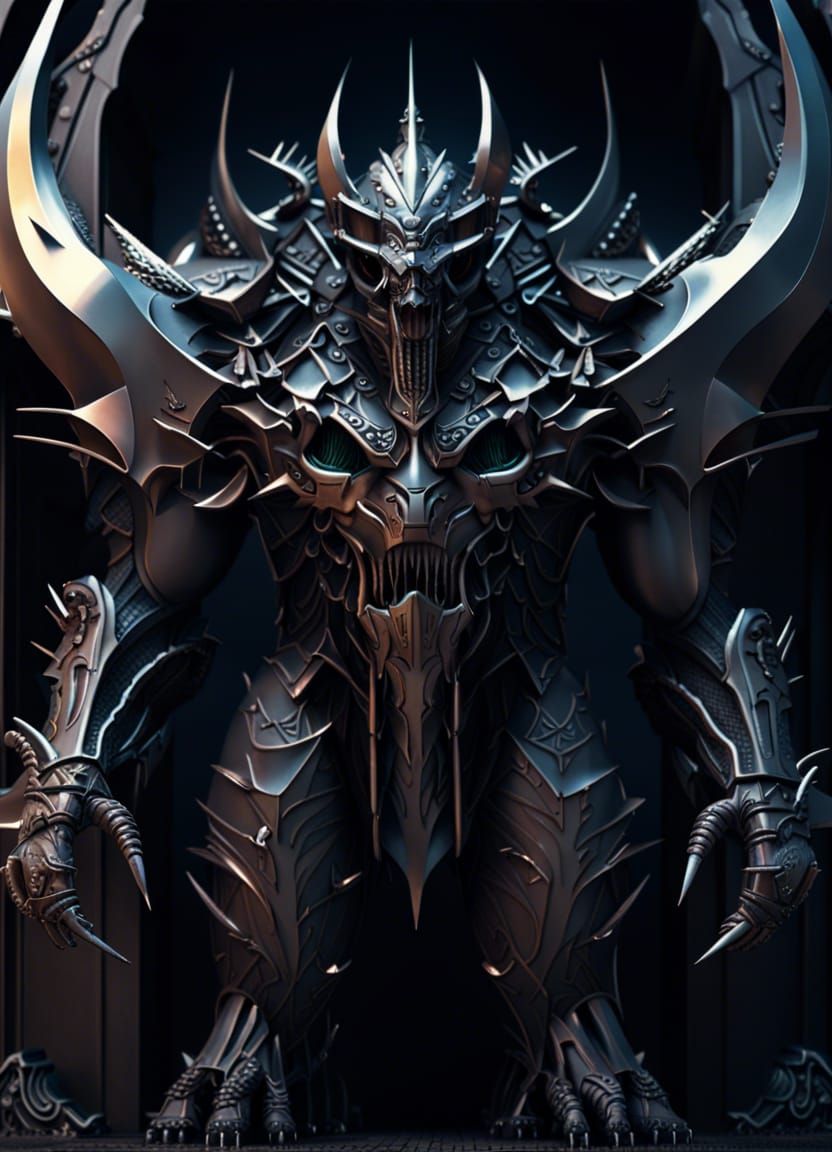 Metal Demon - AI Generated Artwork - NightCafe Creator