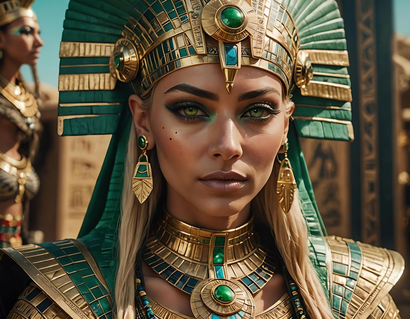 Egyptian Queen - AI Generated Artwork - NightCafe Creator