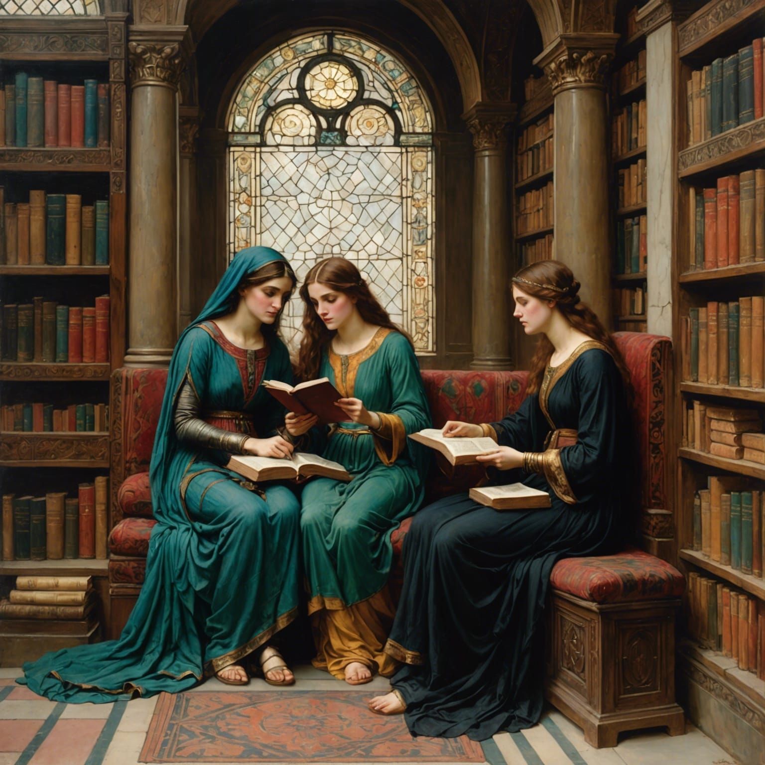 Art by John William Waterhouse, Jean-Léon Gérôme, Pre-Raphaelite ...