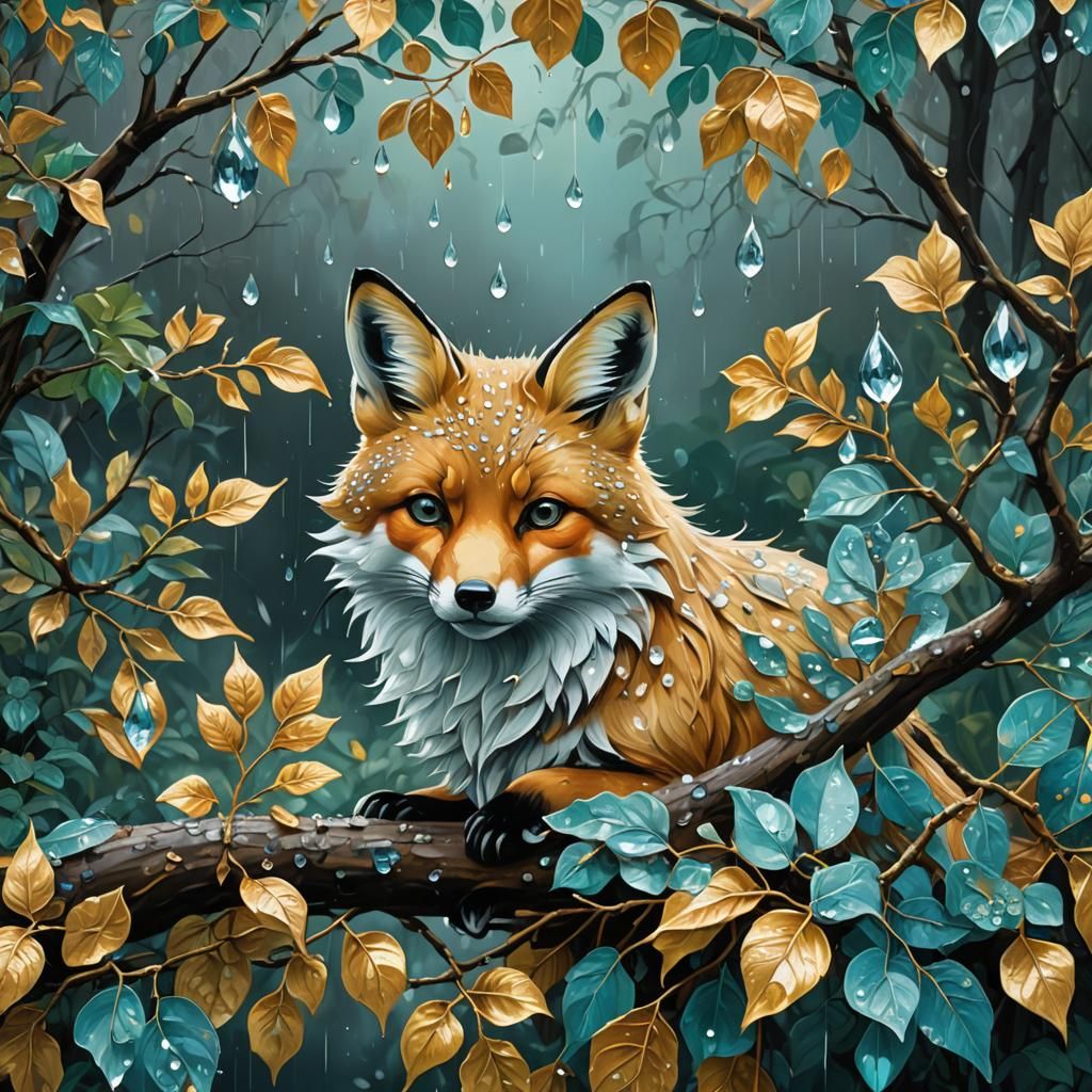 Sweet Fox - AI Generated Artwork - NightCafe Creator