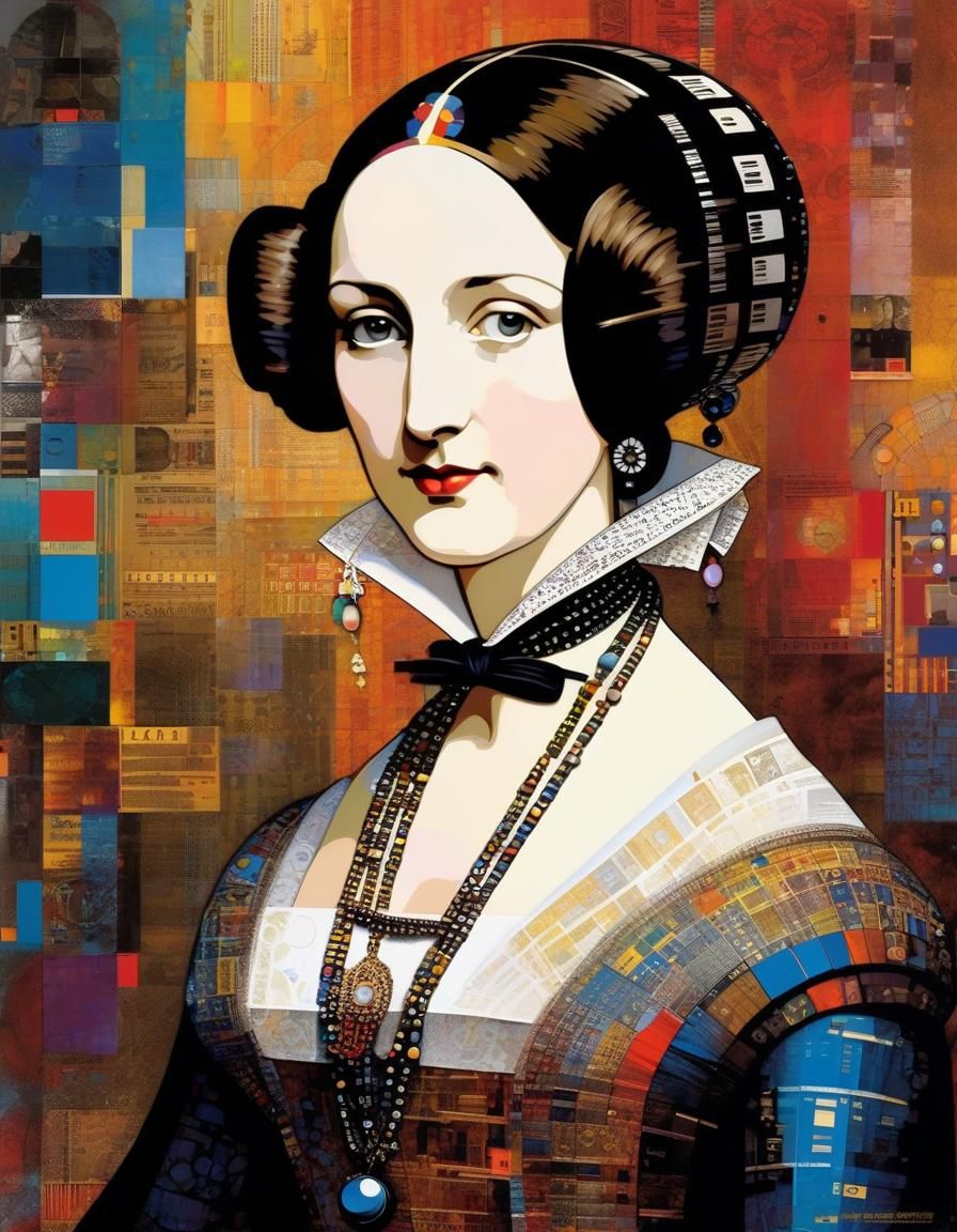 Ada Lovelace, the first computer programmer - AI Generated Artwork ...
