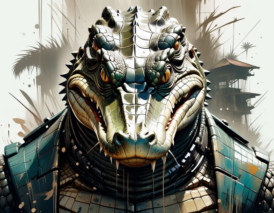 Alligator - AI Generated Artwork - NightCafe Creator