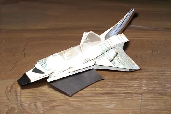 A detailed Origami NASA Space shuttle - AI Generated Artwork ...