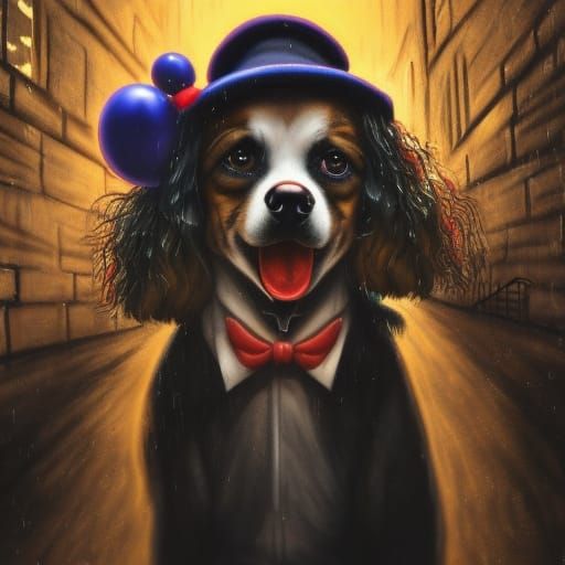Dog Jester - AI Generated Artwork - NightCafe Creator