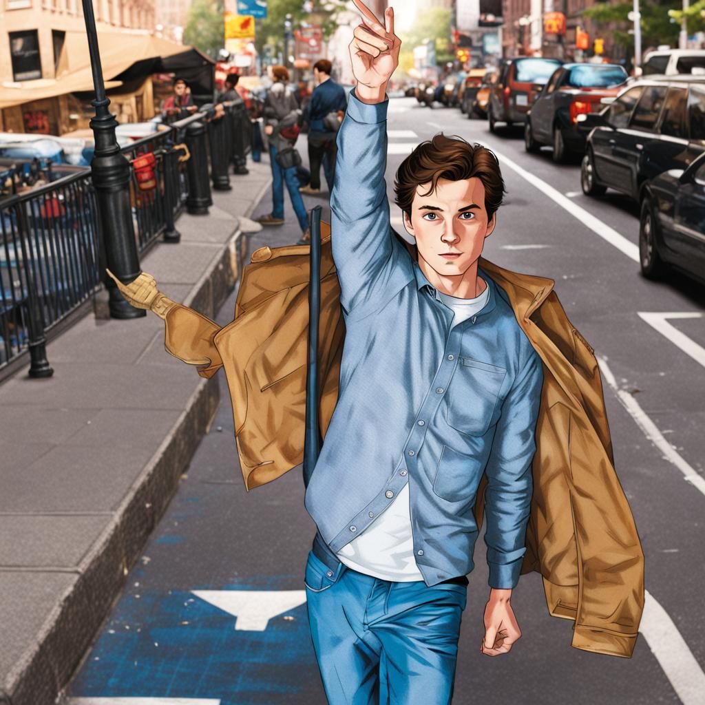 peter parker - AI Generated Artwork - NightCafe Creator