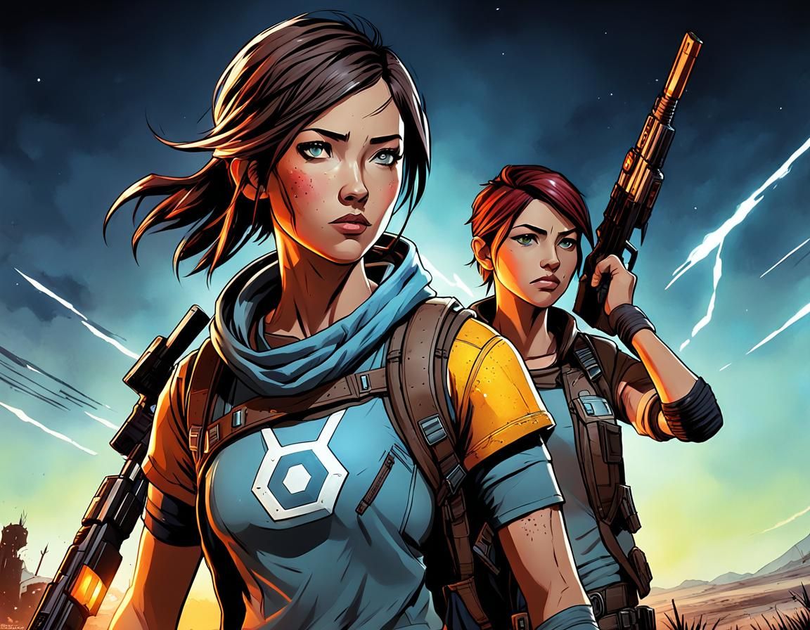 borderlands meets last of us - AI Generated Artwork - NightCafe Creator