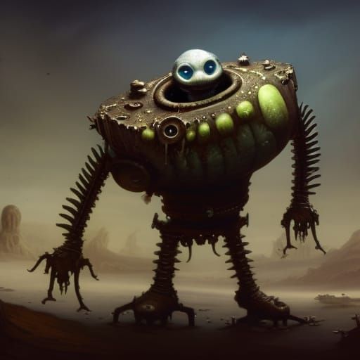 Bot - AI Generated Artwork - NightCafe Creator