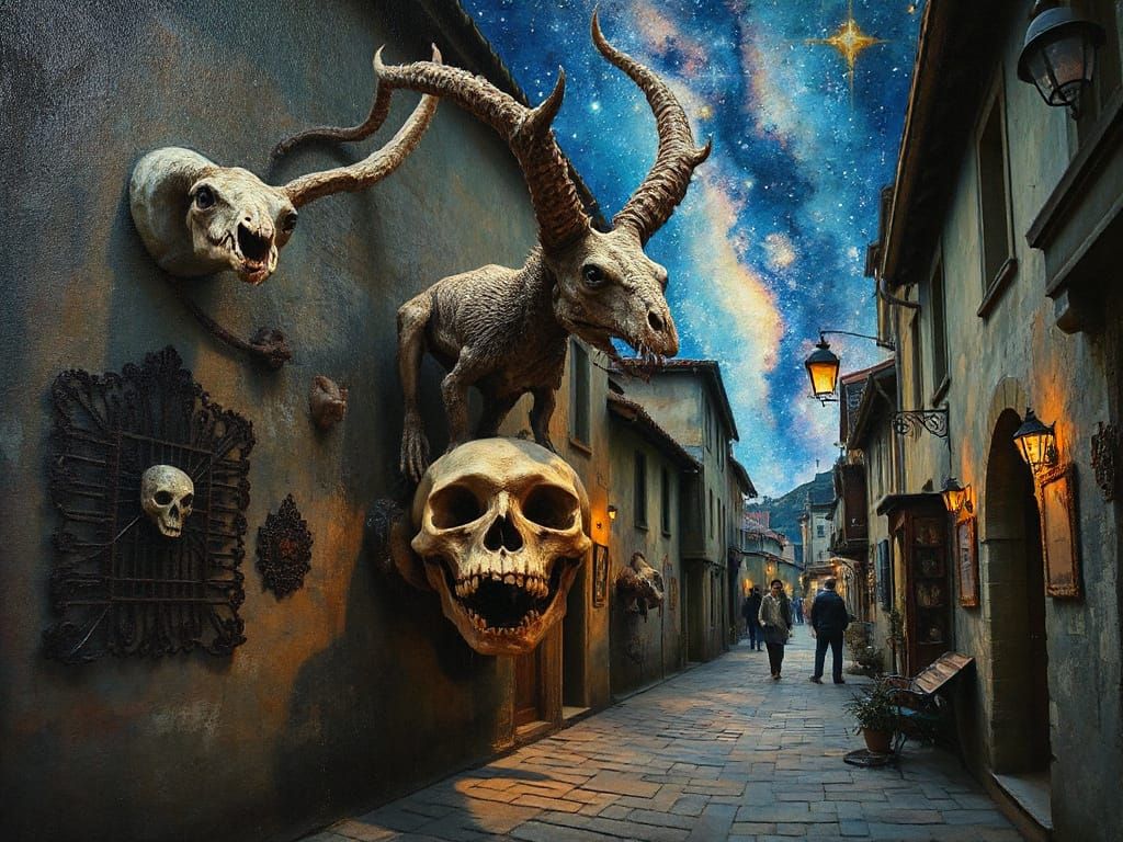 Ethereal Bogomils Cryptid in Renaissance Dreamscap... - AI Art