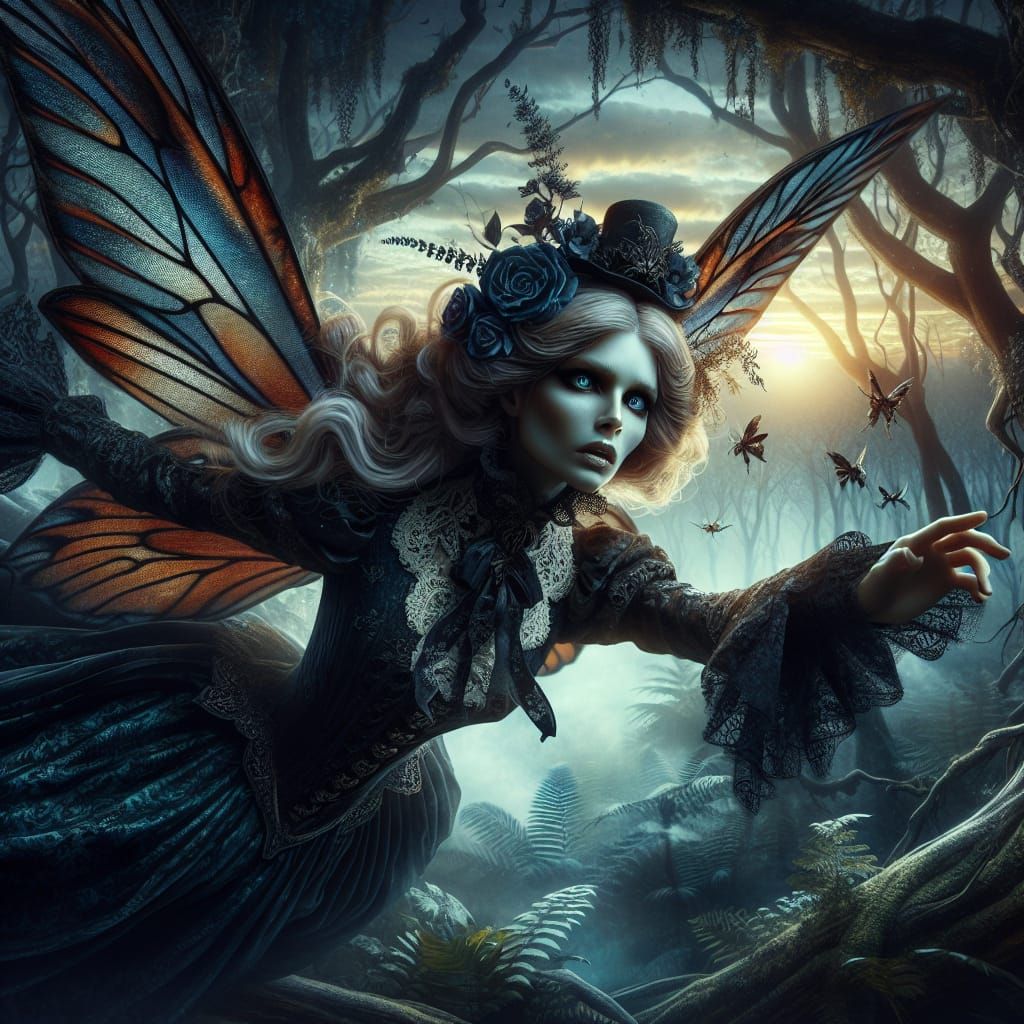 Victorian Fae - AI Generated Artwork - NightCafe Creator