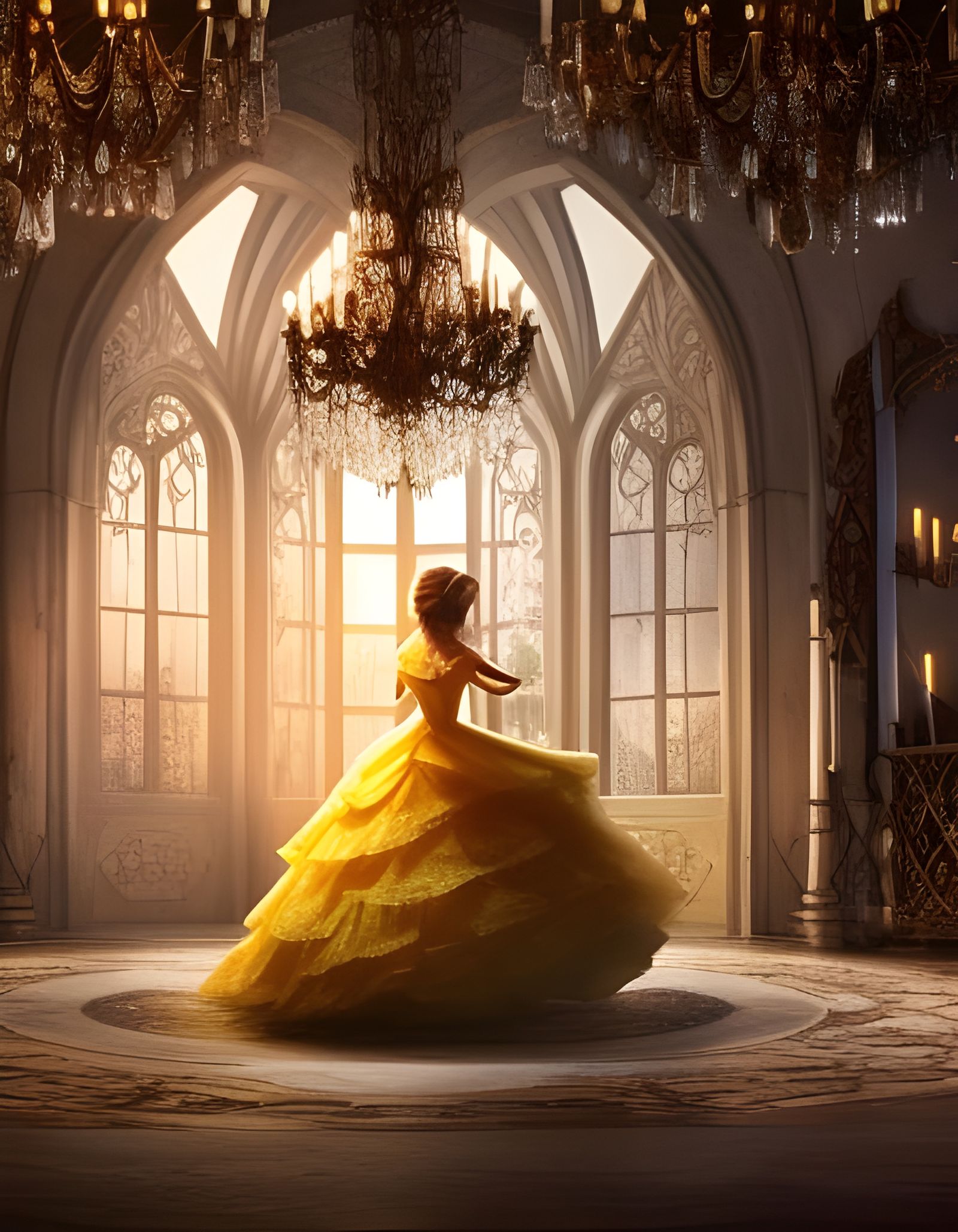 Belle Princess - AI Generated Artwork - NightCafe Creator