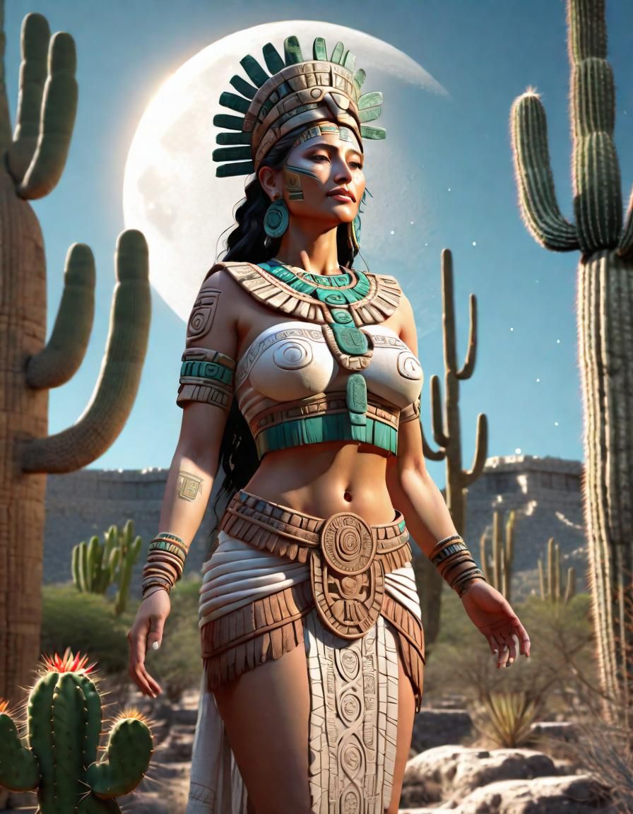 Mayan Goddess - AI Generated Artwork - NightCafe Creator