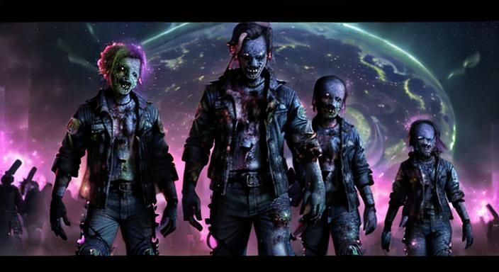 (Astro Zombies:1.5) epic cosmic post-apocalyptic zombie masterpiece (in ...
