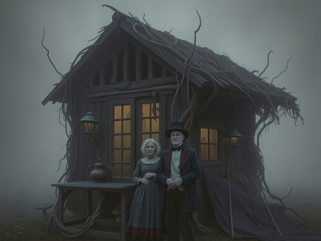 The Parkers were still making due in that wretched Witch Shack that was ...