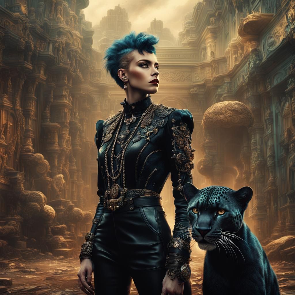 Fierce protector - AI Generated Artwork - NightCafe Creator