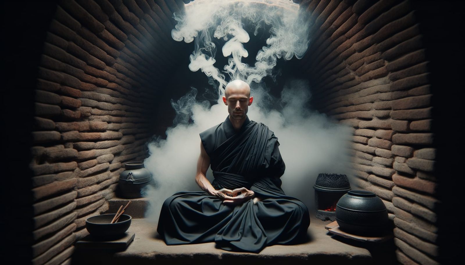 Monk - AI Generated Artwork - NightCafe Creator