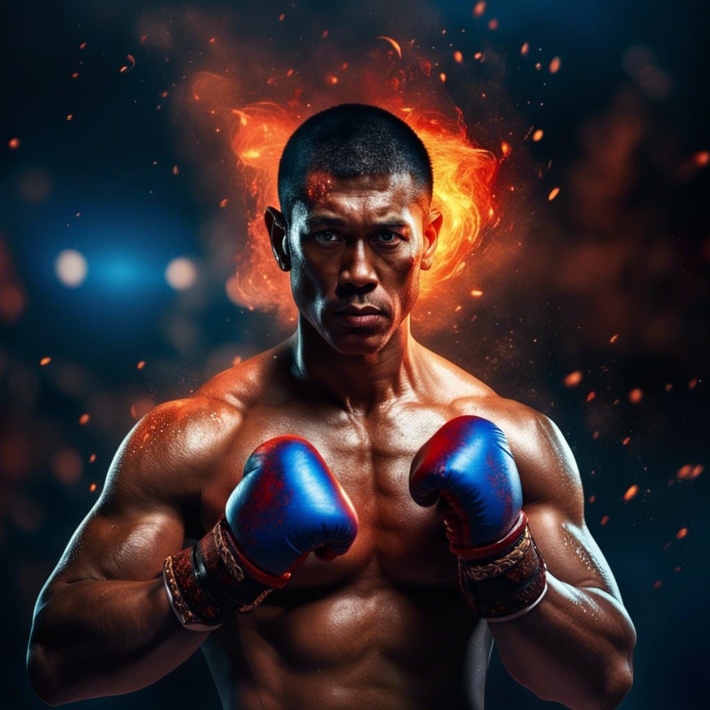 TKO boxing - AI Generated Artwork - NightCafe Creator