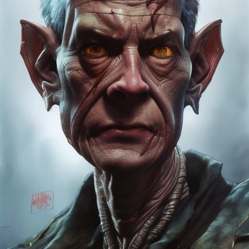 Clark Kent portrait Head and shoulders Watercolor ink drawing Steve ...