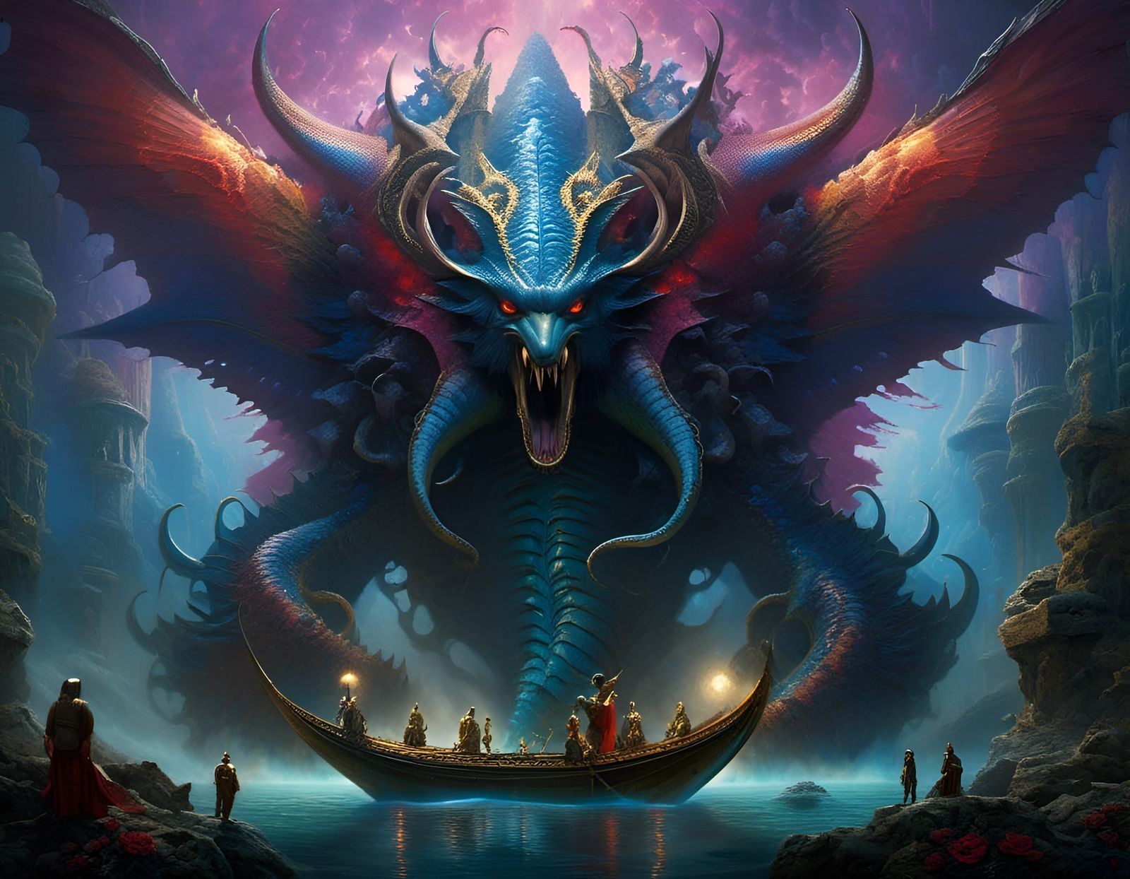 The Rise of Cetus #1 - AI Generated Artwork - NightCafe Creator