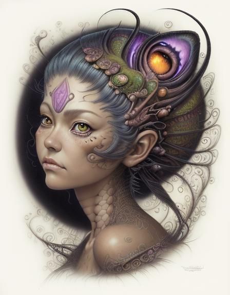 Cynthia Dimensionhopper - AI Generated Artwork - NightCafe Creator