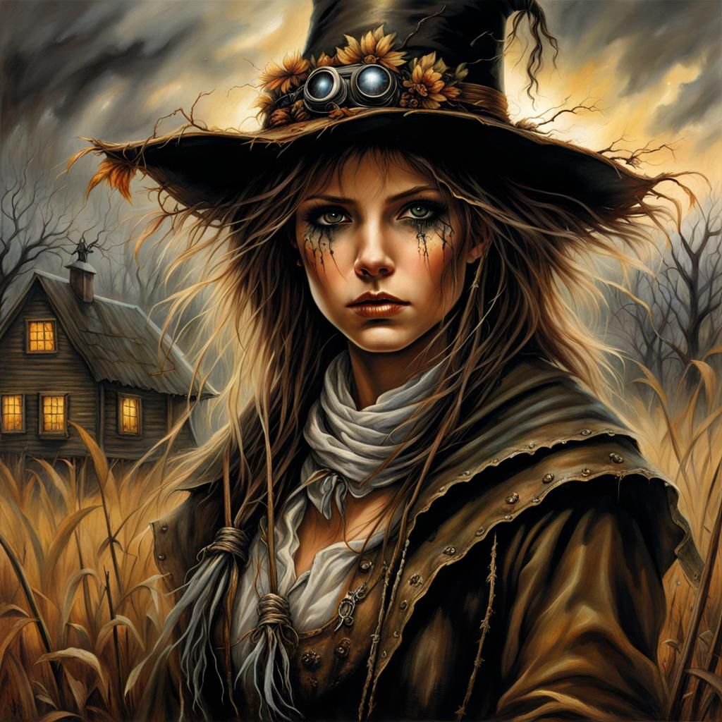 Scarecrow #3 - AI Generated Artwork - NightCafe Creator