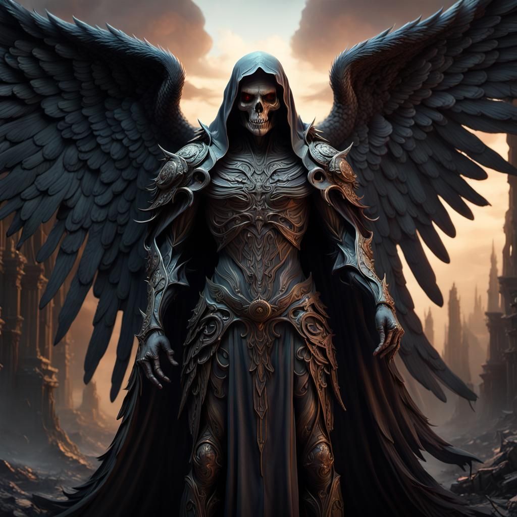 Angel of Death - AI Generated Artwork - NightCafe Creator
