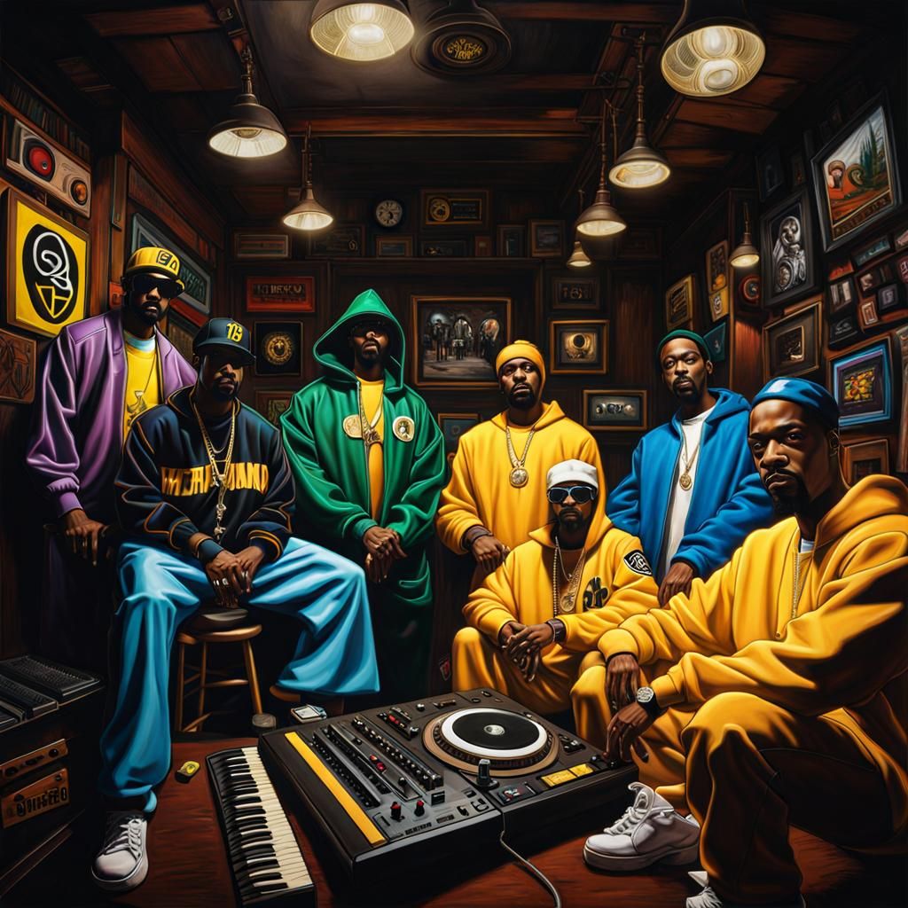 wu-tang style album cover - AI Generated Artwork - NightCafe Creator