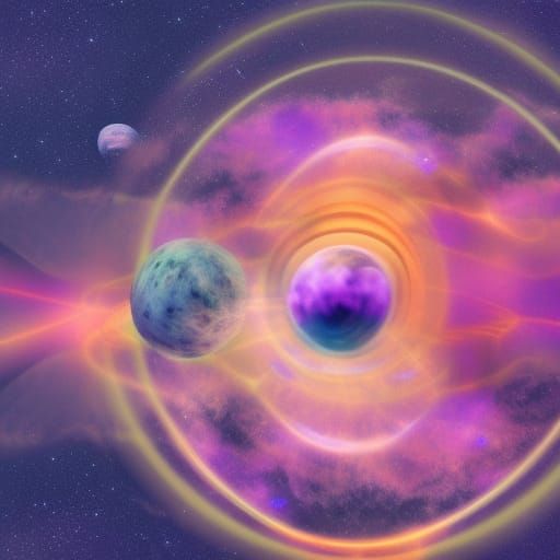 Galactic Pulse - AI Generated Artwork - NightCafe Creator