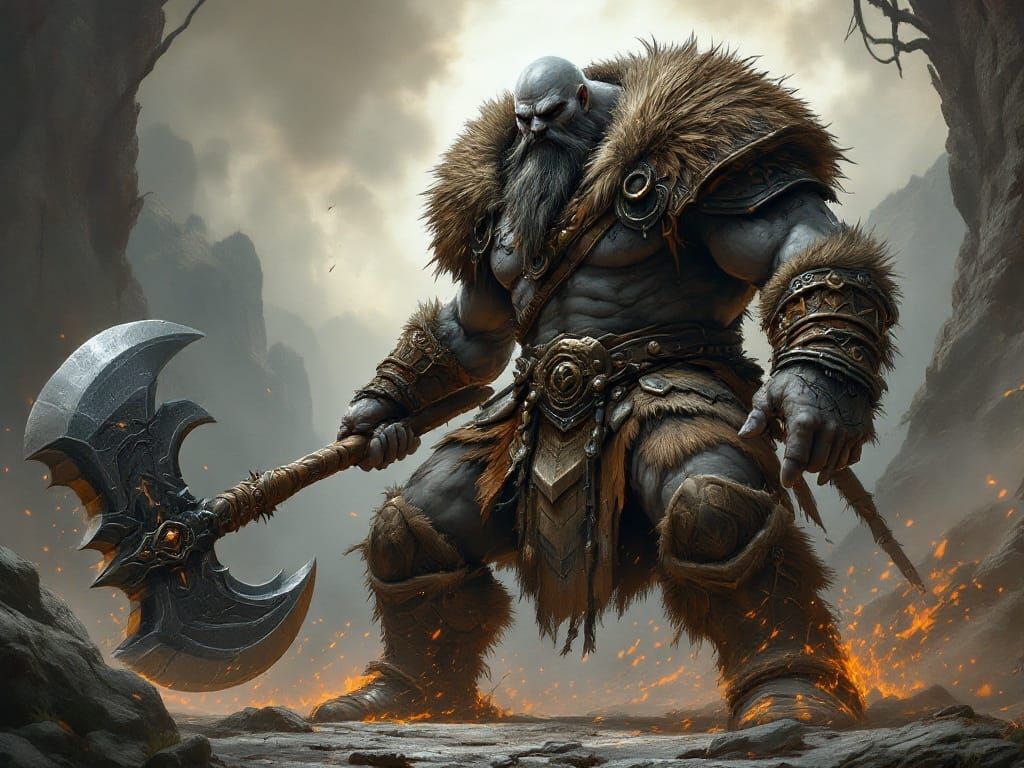 Goliath Fighter - D&D 5e - Goliath Fighter - D&D 5e