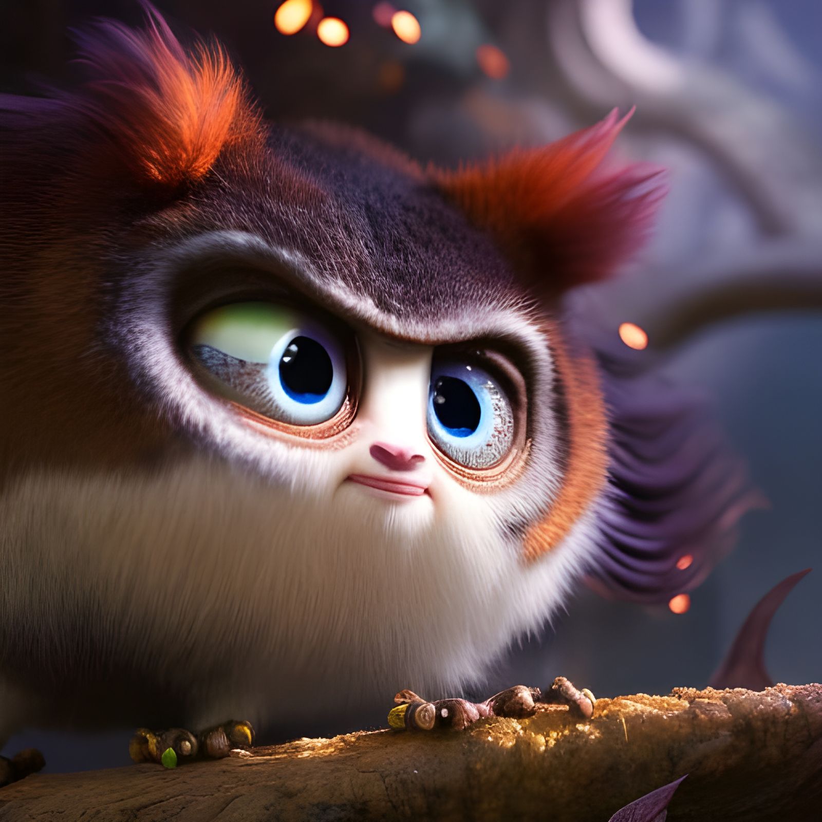 Grumpy one - AI Generated Artwork - NightCafe Creator