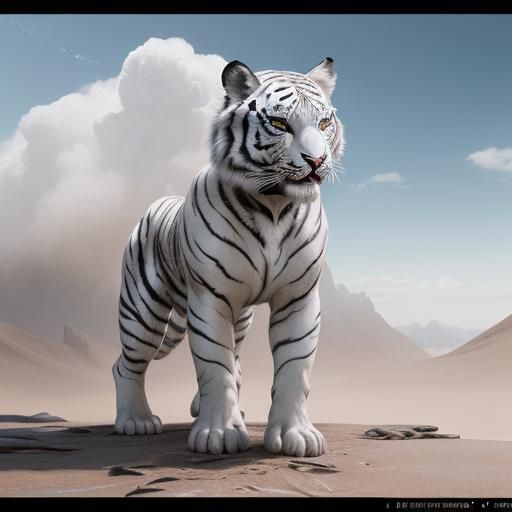 Camren Bicondova As The White Tiger Ranger Ai Generated Artwork Nightcafe Creator