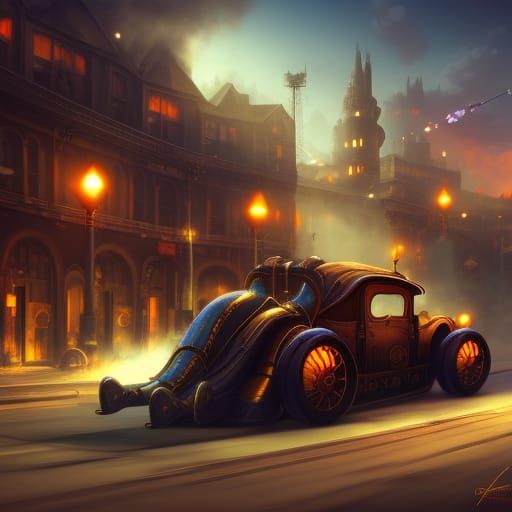 DRAGSTER - AI Generated Artwork - NightCafe Creator